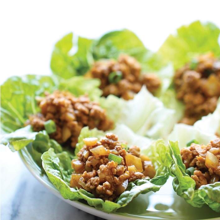 3SIXTY5 Recept: Gezonde Wrap van Sla en Gehakt met Frisse Saus